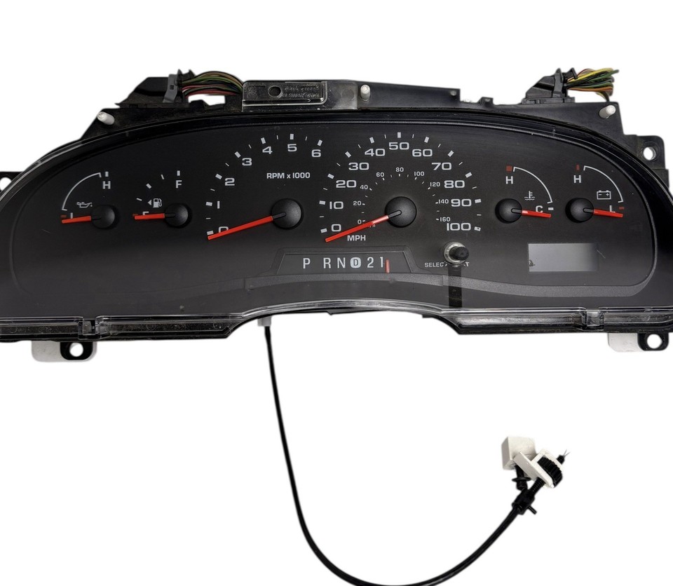 OEM 2008 Ford Econoline E150-E350 Cluster w/ Shift Indicator Cable ...