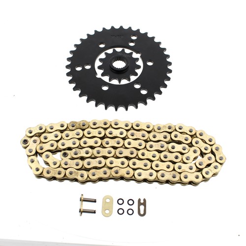1995 Polaris Xplorer 400 4x4 Gold O Ring Chain & Rear Sprocket Set 13/ ...