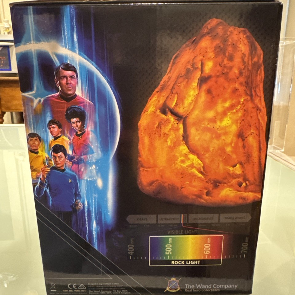 🆕 NEW The Wand Company Star Trek Rock Mood Light Prop Type 1 Phaser ...