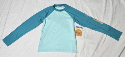 Columbia Omni Shade Sun Protection UPF 50 Long Sleeve Rash Guard Size S ...