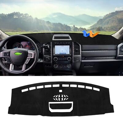 Dashboard Cover Dashmat Dash Mat Pad Sun Shade Trim Fit For Ford F150 ...