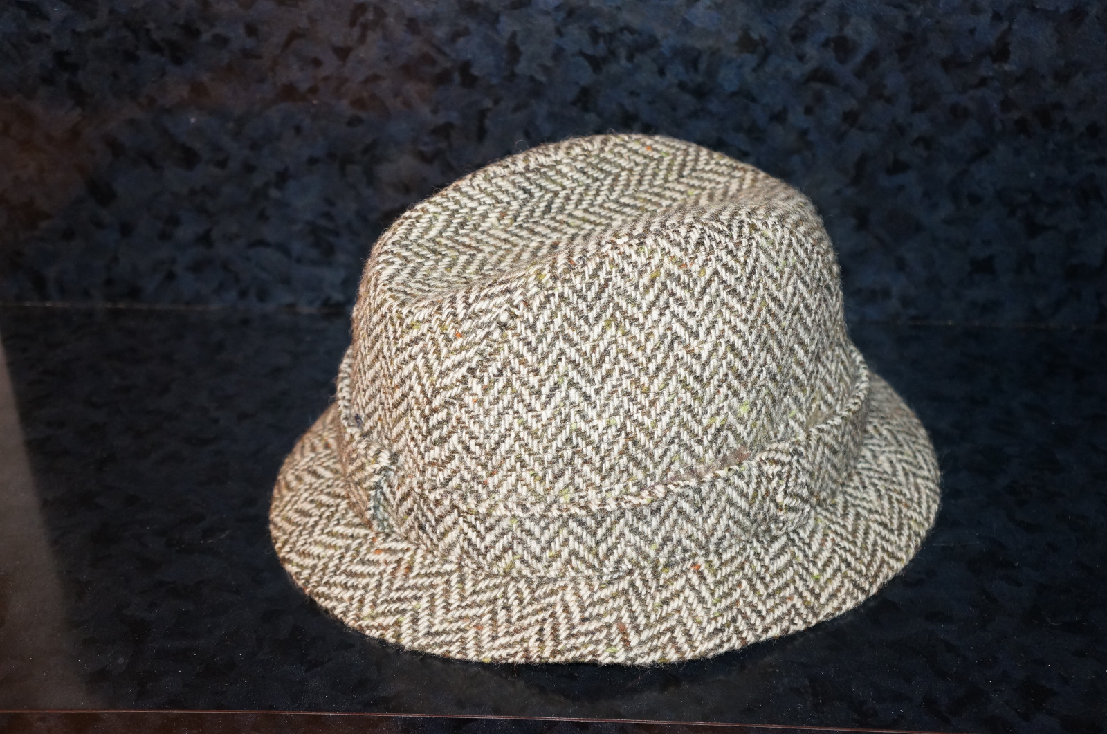 DONEGAL TWEED HAT OF IRELAND CASTLEBAR Vintage 100% Wool HandCrafted ...