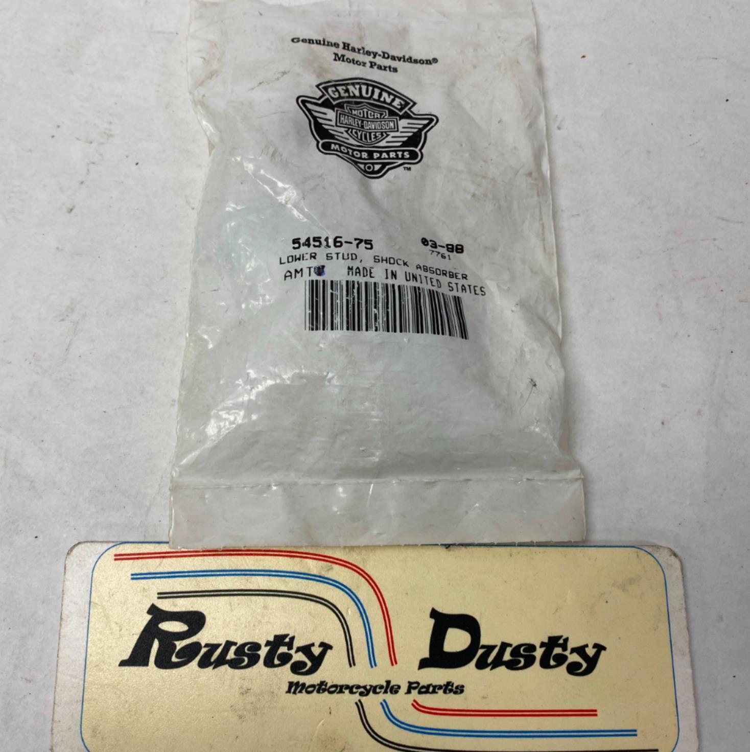 NEW OEM Harley Davidson AMF Lower Shock Stud Sportster KH XLC XLCH XLT ...