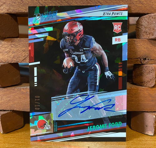 2022 Panini Prestige JEROME FORD /10 Signed Auto Rookie RC Browns ...
