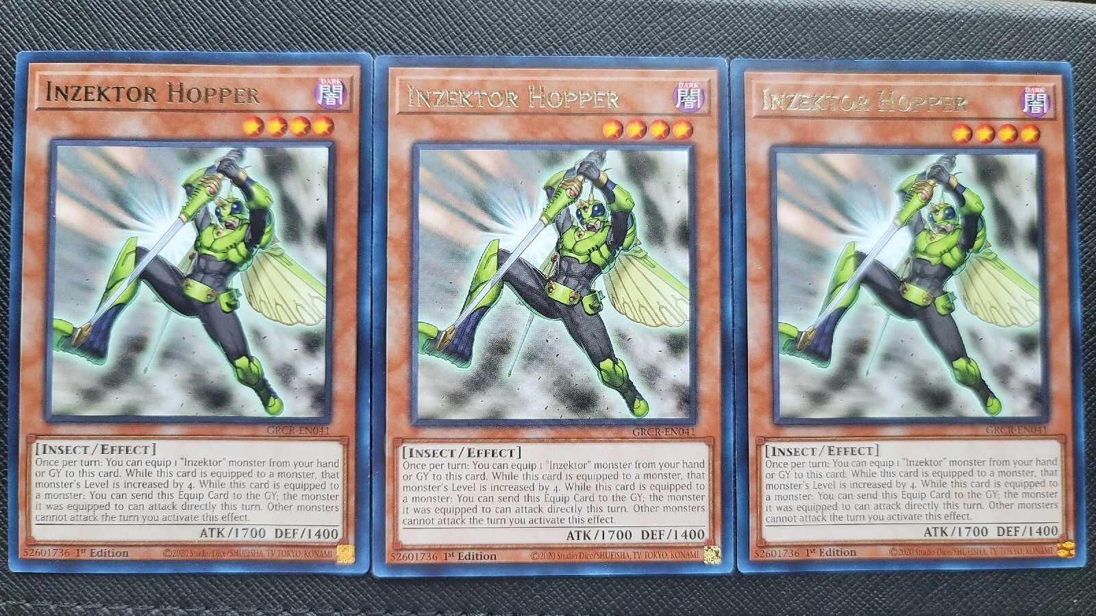 Inzektor Hopper Rare GRCR-EN041 1st Edition x3 | eBay