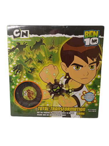 Ben 10 Total Transformation Game 2007 Children Ages 6+ Cartoon Network ...