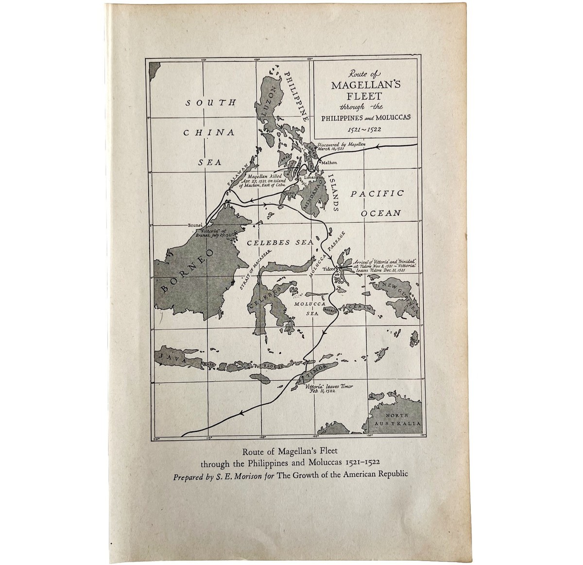 Magellan Travel Route Map - Infoupdate.org