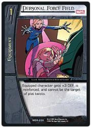 VS System: Personal Force Field [Played] Marvel Origins TCG CCG Classic ...