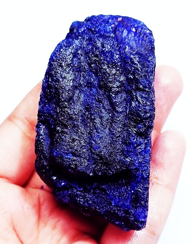 Loose Gemstone Natural Blue Beryl Rough 606.70 Cts Certified With Free ...