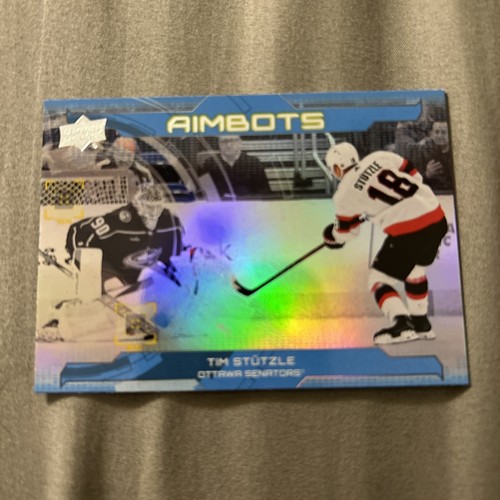2024-25 Upper Deck Series 1 Senators Tim Stutzle Aimbots Insert #AB-25 ...