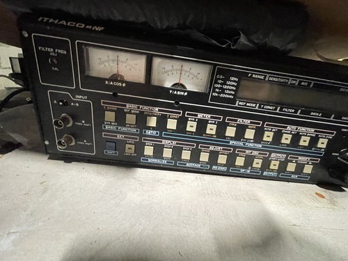 ITHACO NB 3961B TWO PHASE LOCK-IN AMPLIFIER 100nVT 1V 0.5Hz-200kHz FREE ...