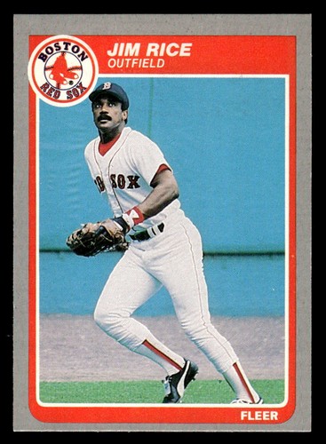 Jim Rice Boston Red Sox 1985 Fleer #168 | eBay