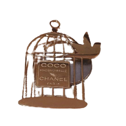 CHANEL Brooch Bird Magnetic Pin Gold Collar Very Good | eBay