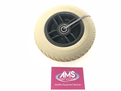 Pride Go Go 4mph Mobility Scooter Rear Wheel & Solid Tyre - Parts | eBay UK