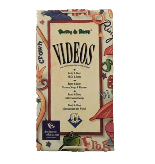 Rusty & Rosy Videos 4 VHS Tapes Set Waterford Early Reading Program ...