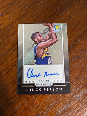 CHUCK PERSON 2015-2016 PANINI PRIZM AUTOGRAPH #P-CPR | eBay