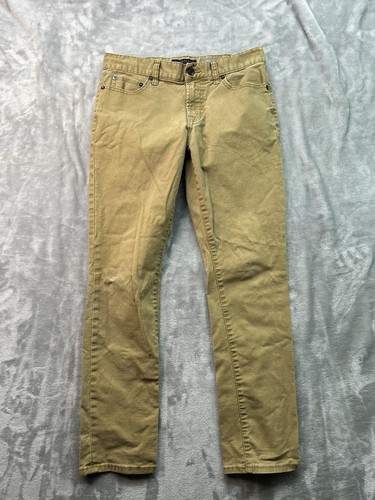 Aeropostale Mens Sz 30/30 Designer Brown/Tan Jeans Skinny Low Rise Guys ...
