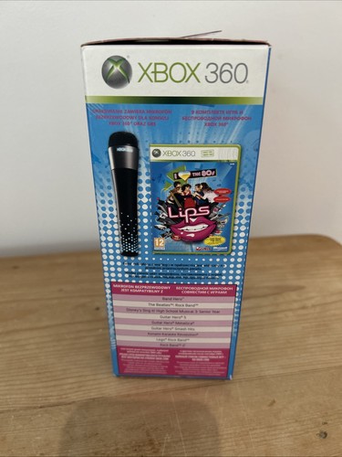 Microsoft Xbox 360 I Love The 80’s Lips with microphone - brand new ...
