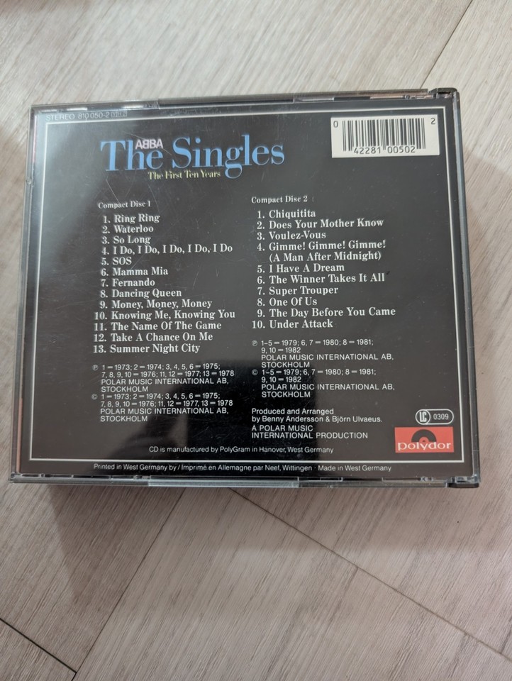 Abba The Singles The First Ten Years CD | eBay