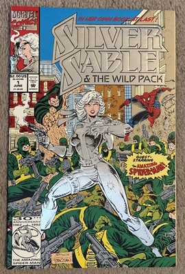 Silver Sable and the Wild Pack #1 (1992 Marvel Comics) 1st Solo Series ...