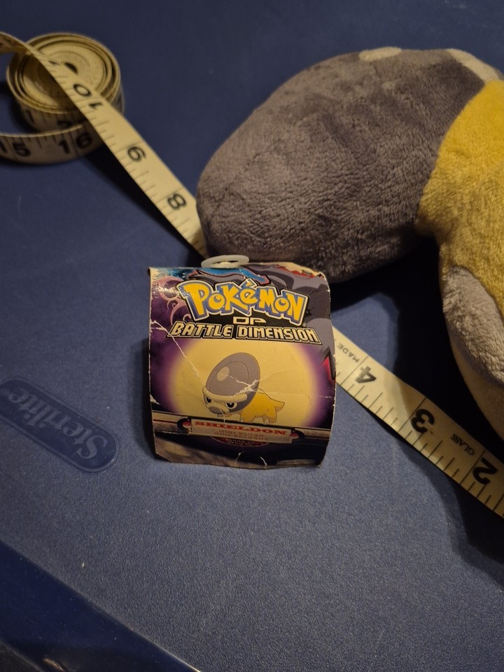 Pokemon Shieldon 2008 Plush Stuffed Animal w/tag. Tag Bent | eBay