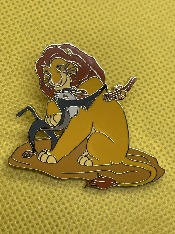 Disney Lion King Simba, Scar, Mufasa And Rafiki Pin Set!! ( 3 Pins ...