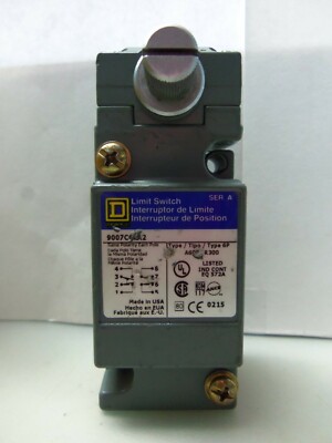 Nice Square D 9007 C62A2 9007C62A2 Turret Head Limit Switch Ser. A | eBay