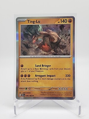 Ting-Lu [Holo] 109/182 Pokémon TCG Paradox Rift | eBay