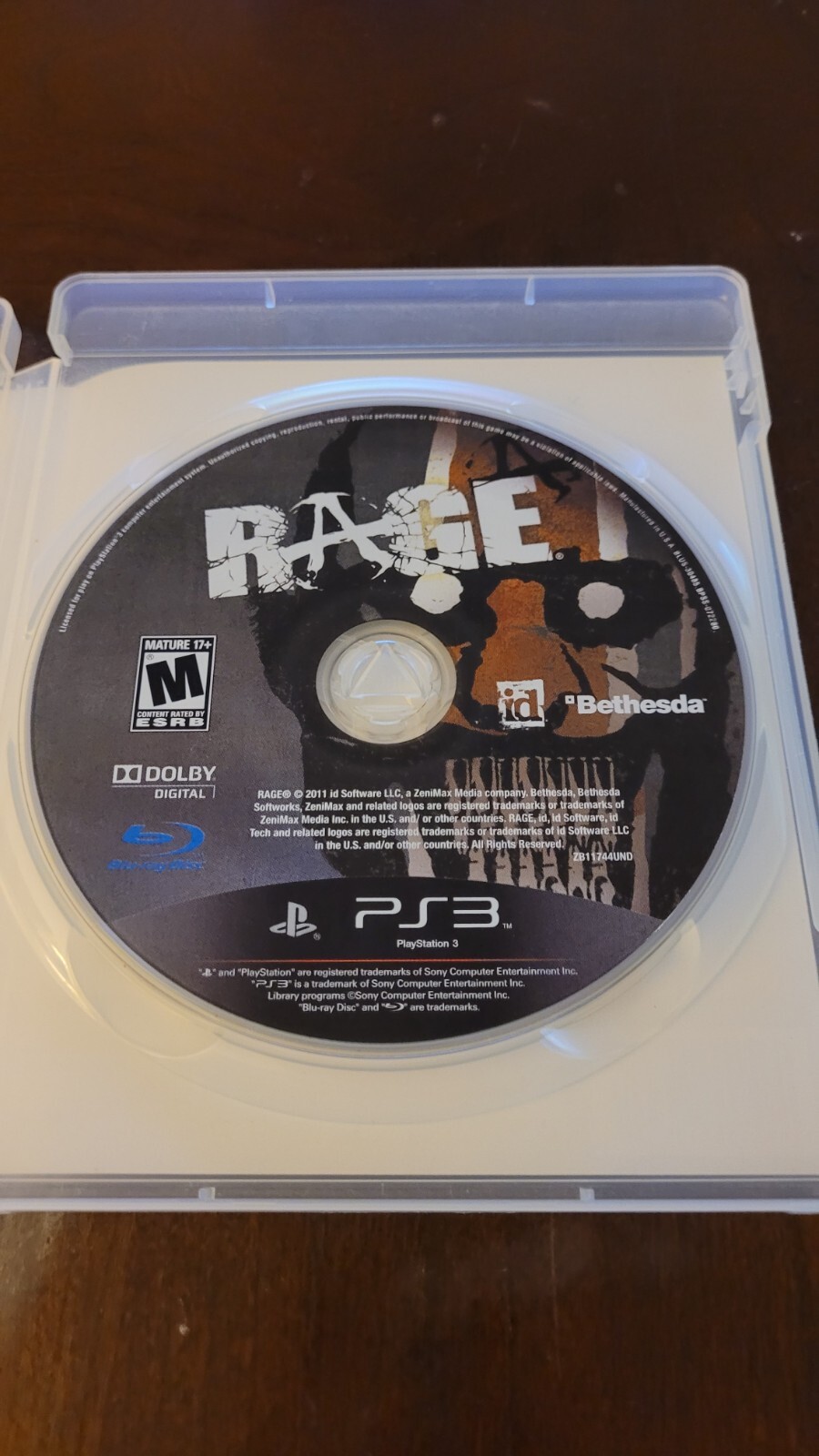 Rage Anarchy Edition (Sony PlayStation 3 PS3 2011) -USED no manual ...