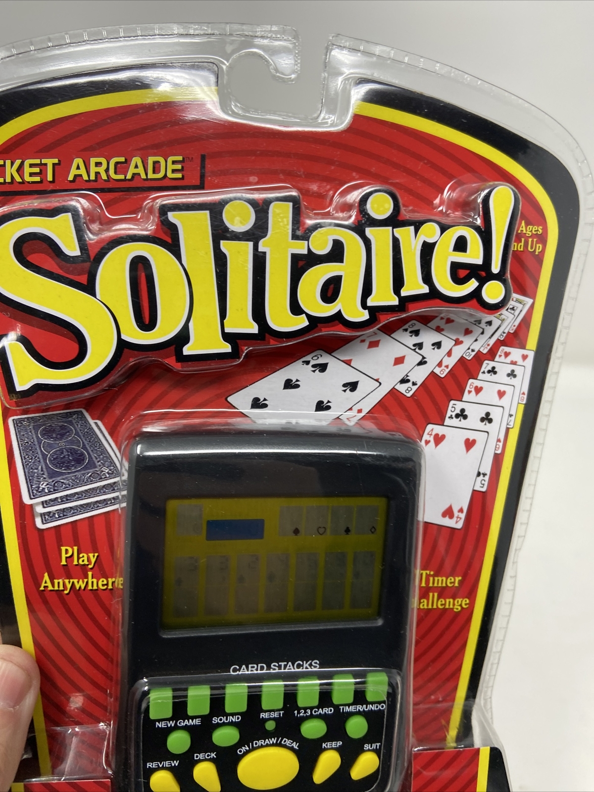 Westminster Pocket Arcade Solitaire Handheld Electronic Game (0277 ...