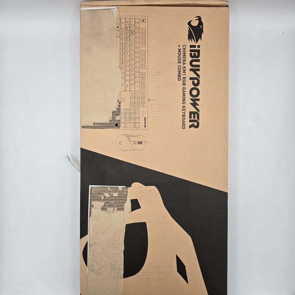 iBuyPower Chimera KM1 RGB Color Changing Gaming Keyboard And Mouse ...