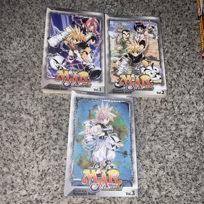 MAR Marchen Awakens Romance Vol 1, 2, 3 Nobuyuki Anzai (Manga Graphic ...