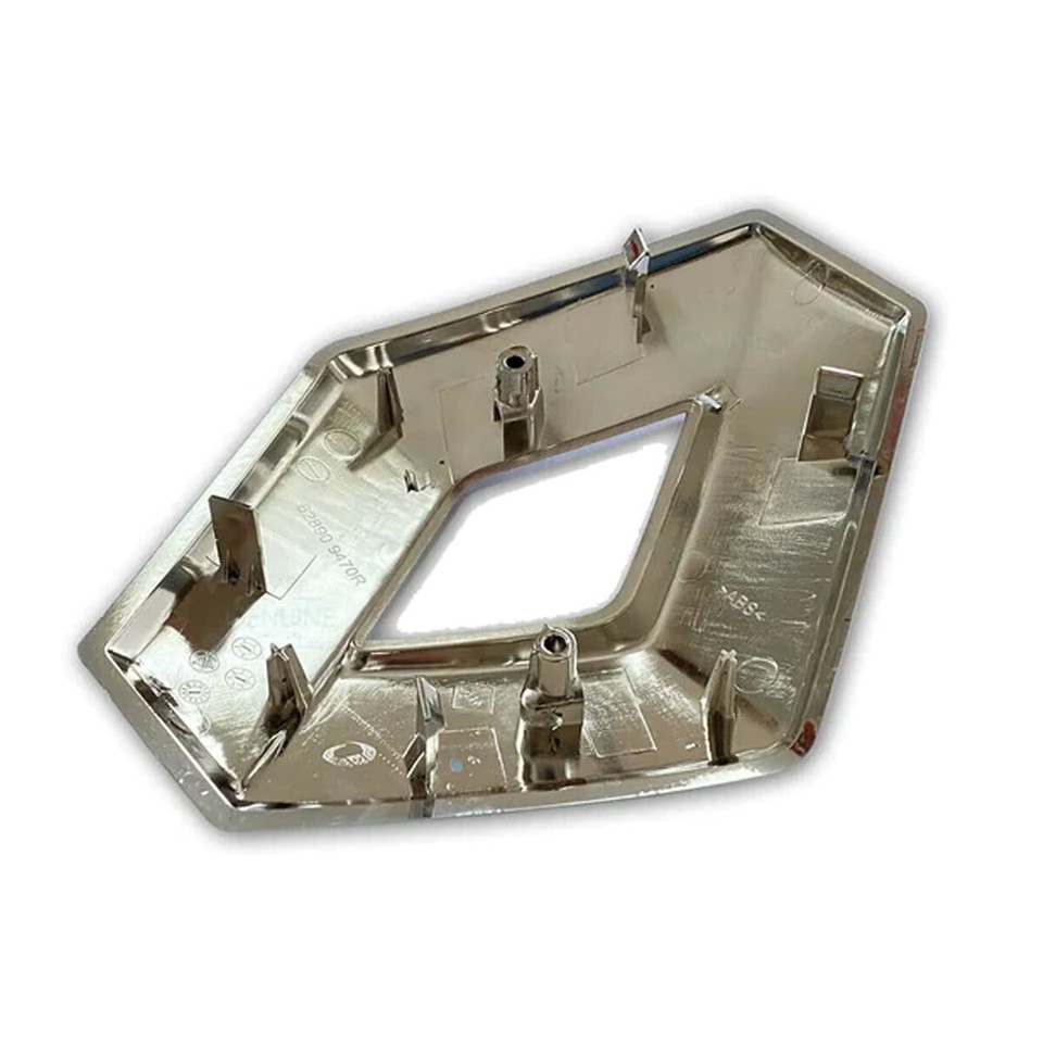 Chrome Front Emblem For Renault Megane IV Captur Clio IV Badge ...