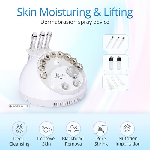 4 in 1 Diamond Microdermabrasion Machine Facial Cleanse Spa Skin Peel ...