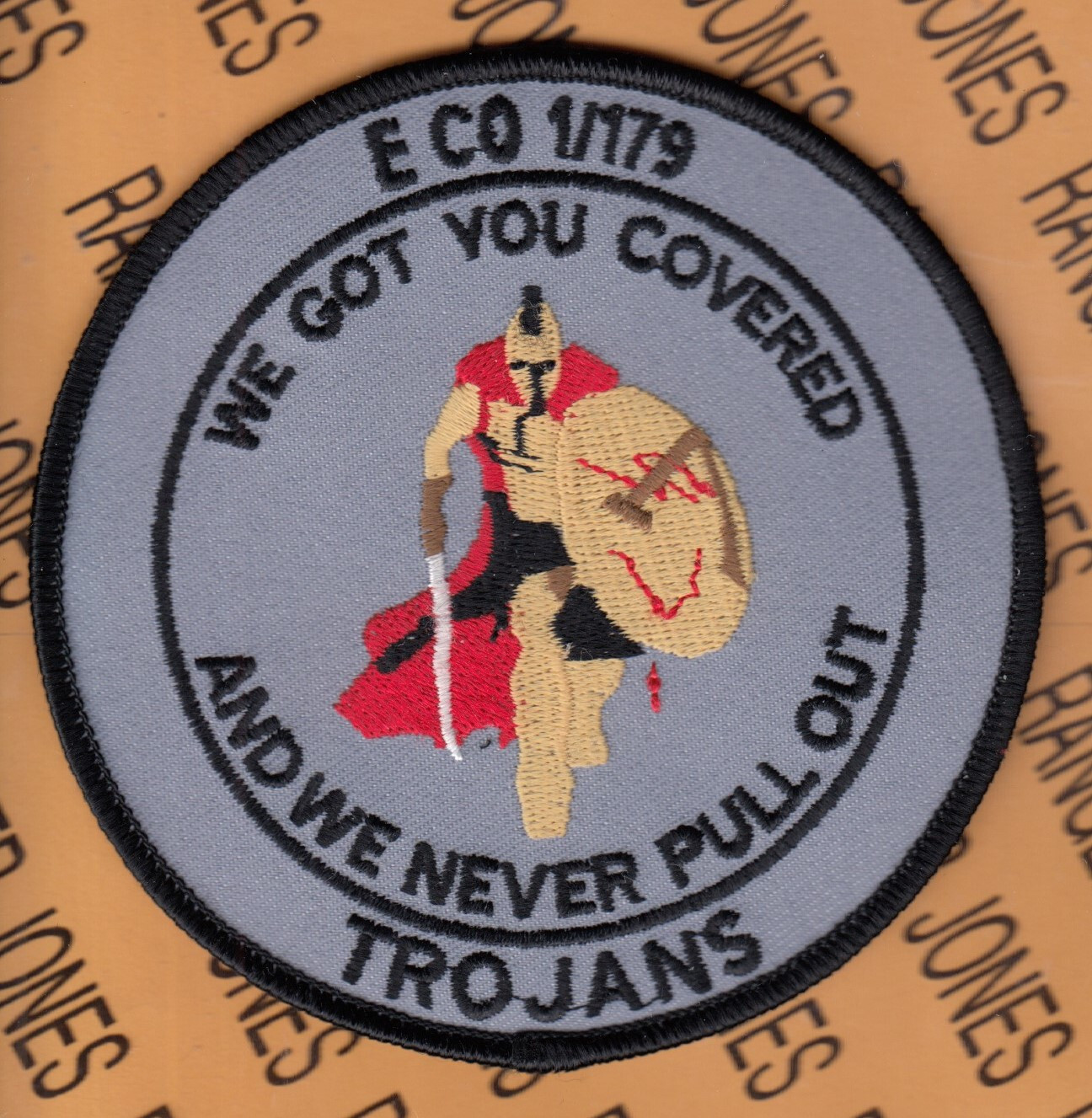 US Army E Co 1st Bn 179th Aviation Regt TROJANS 4" patch m/e | eBay