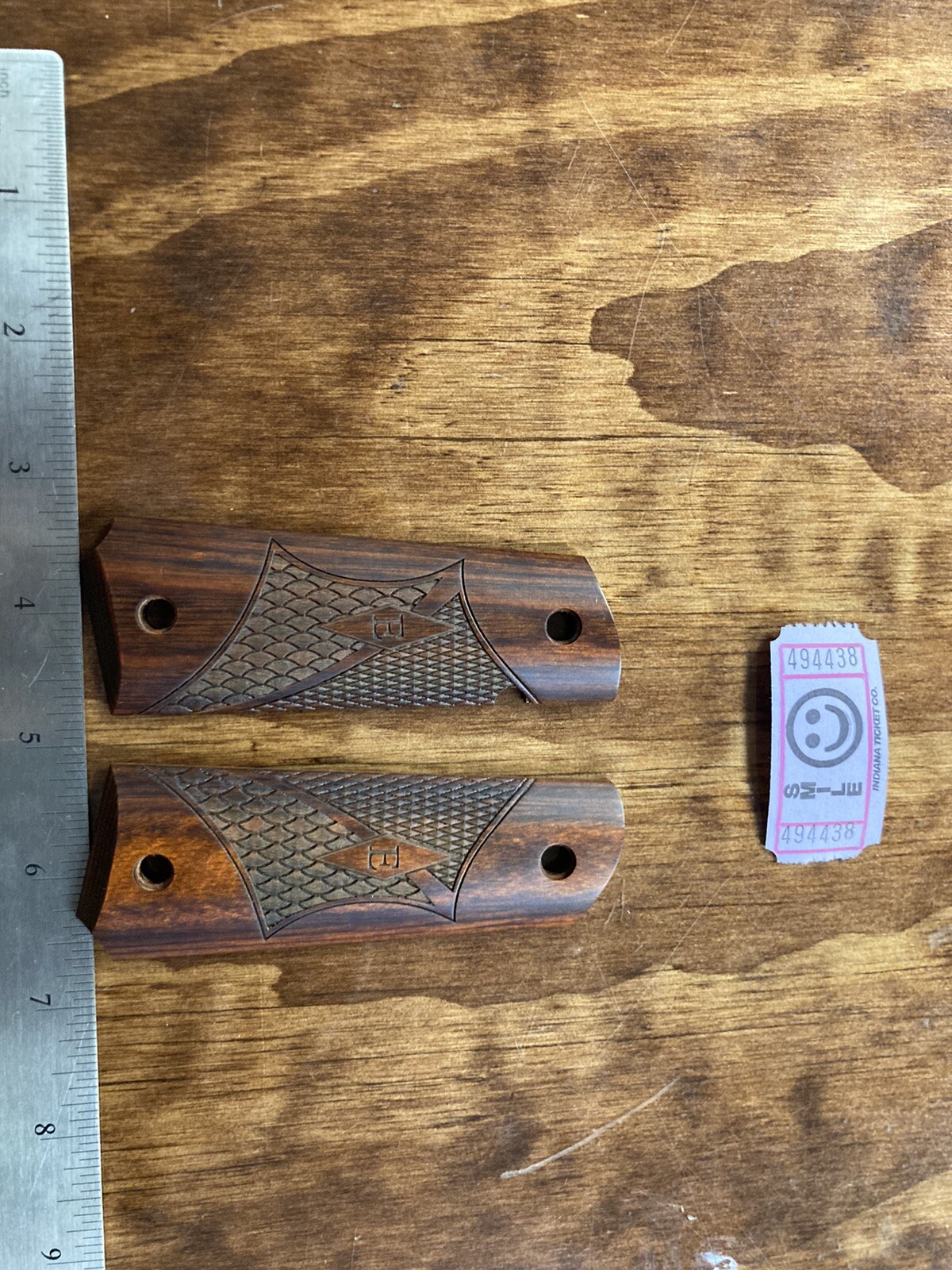 Factory OEM Smith & Wesson S&W 1911 E-Series Full Size Wood Grips | eBay