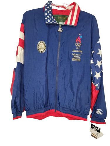 Olympics Vintage Starter Atlanta 1996 XL Extra Large Hooded Jacket | eBay