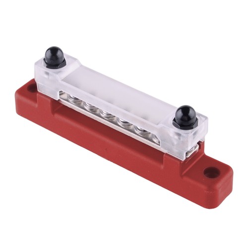 Red 12V RV Boat 6 Post Busbar Bus Bar Power Distribution Block New | eBay