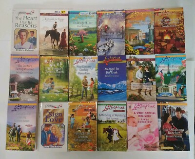Love Inspired / Heartsong Inspirational Romance Books lot of 10 random ...