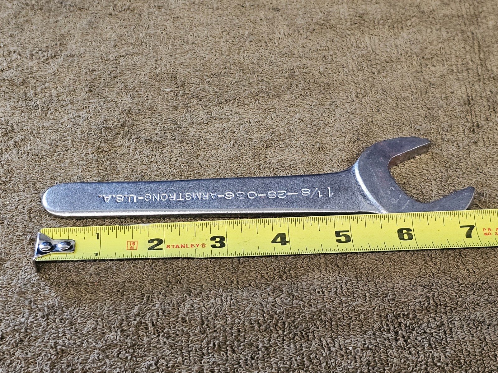 Armstrong 28-036 Service Line Spanner Wrench Sae 1-1/8" USA for sale ...