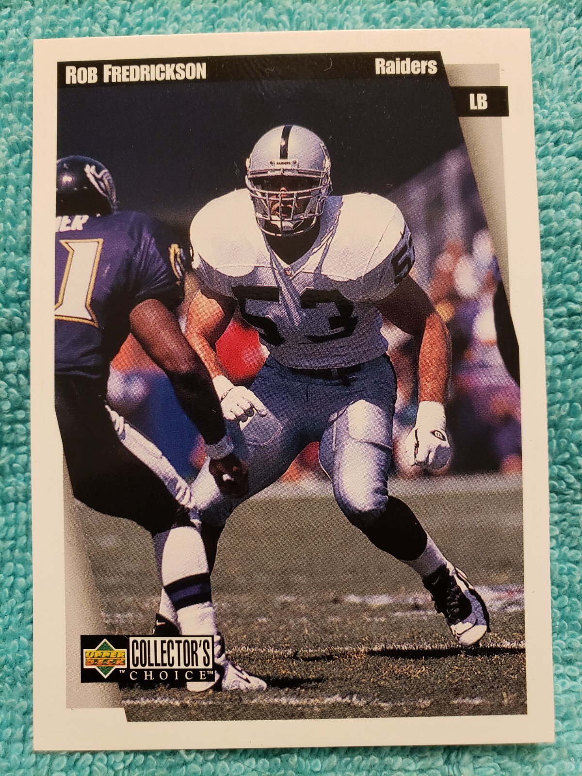 1997 COLLECTOR'S CHOICE ROB FREDRICKSON #250 OAKLAND RAIDERS | eBay