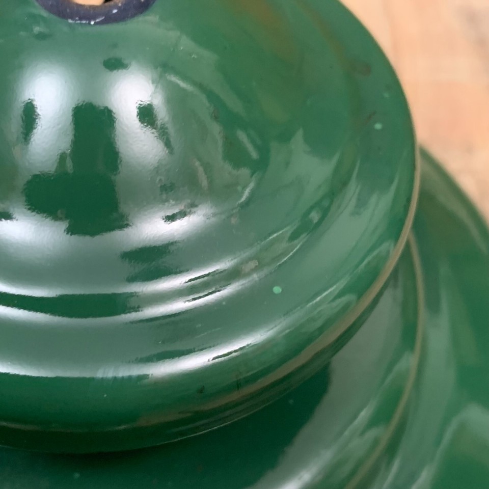 Nice Vintage Coleman 228B 228C 228D 228E Lantern Green Vent ...