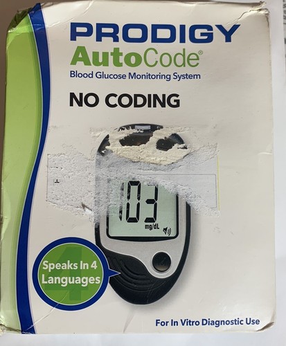 Prodigy Auto Code Talking Blood Glucose Meter Sealed 38484051850| eBay
