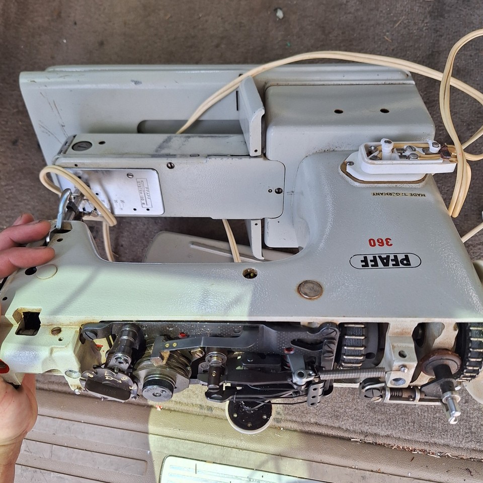 For Parts Vintage Heavy Duty PFAFF 360 Automatic Sewing Machine | eBay