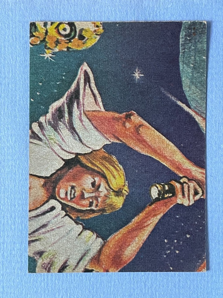 1977 Topps Star Wars Blue Series 1 - Facing the deadly chasm #41 | eBay