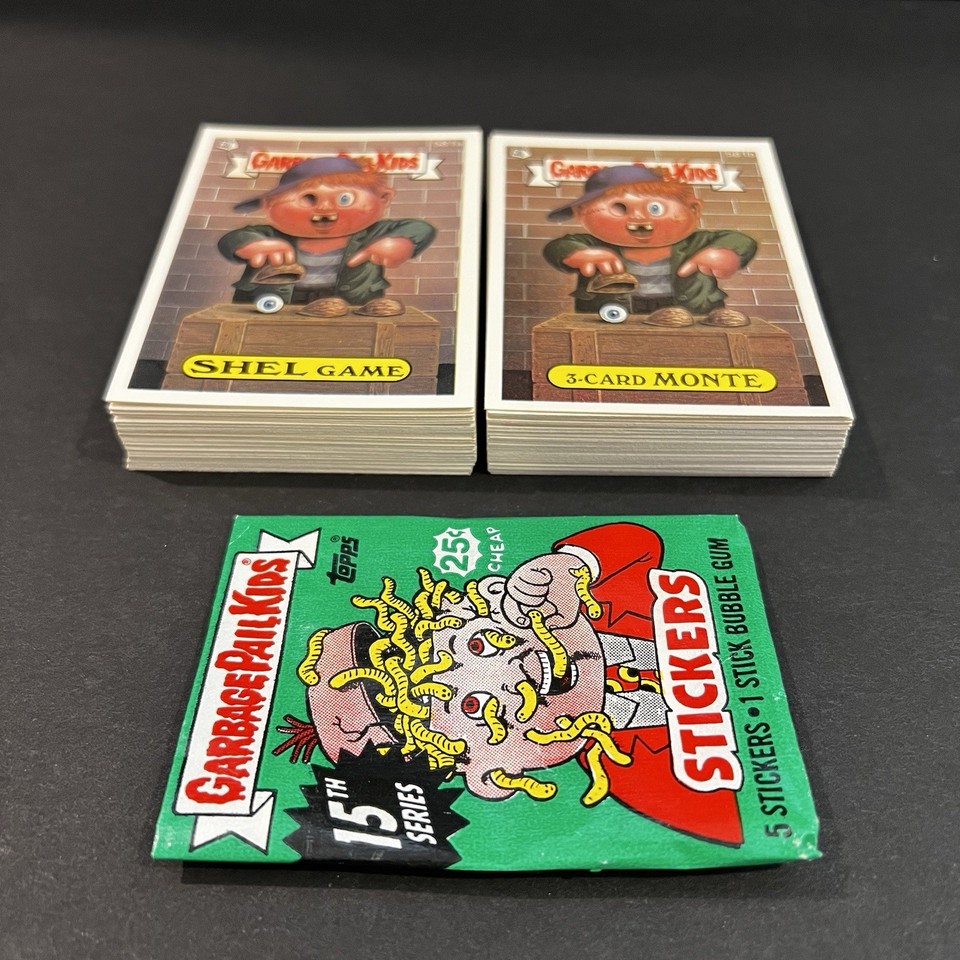 1988 GARBAGE PAIL KIDS SERIES 15TH Complete 88 Card Non Die cut ...