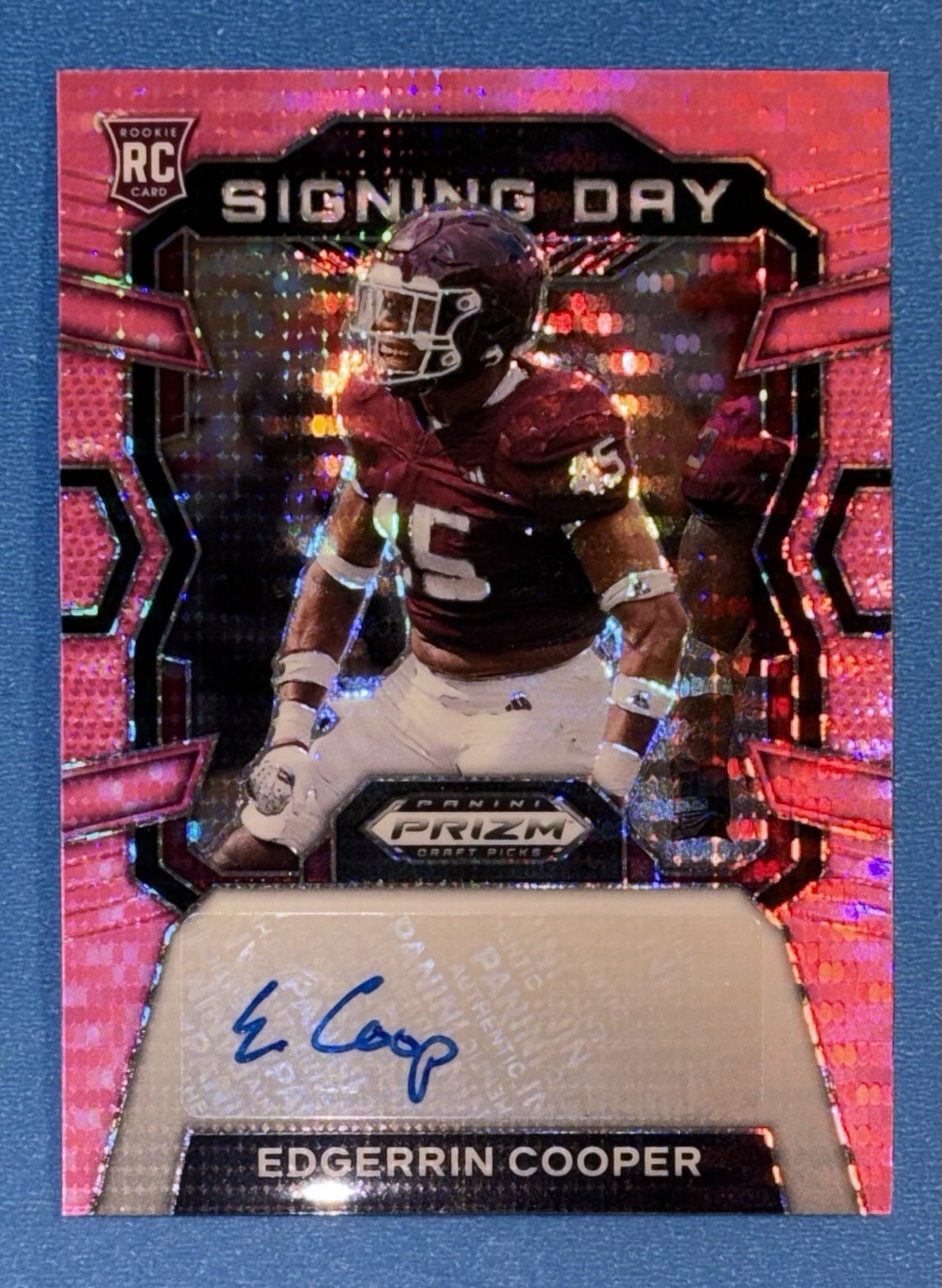 Edgerrin Cooper 2024 Prizm Draft Picks #DPA-ECR Draft Picks Autographs ...