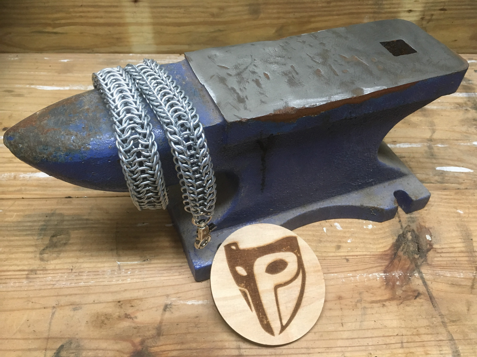 Chainmail Wallet Chains - Dragons Back - Handcrafted - 14 Gauge | eBay