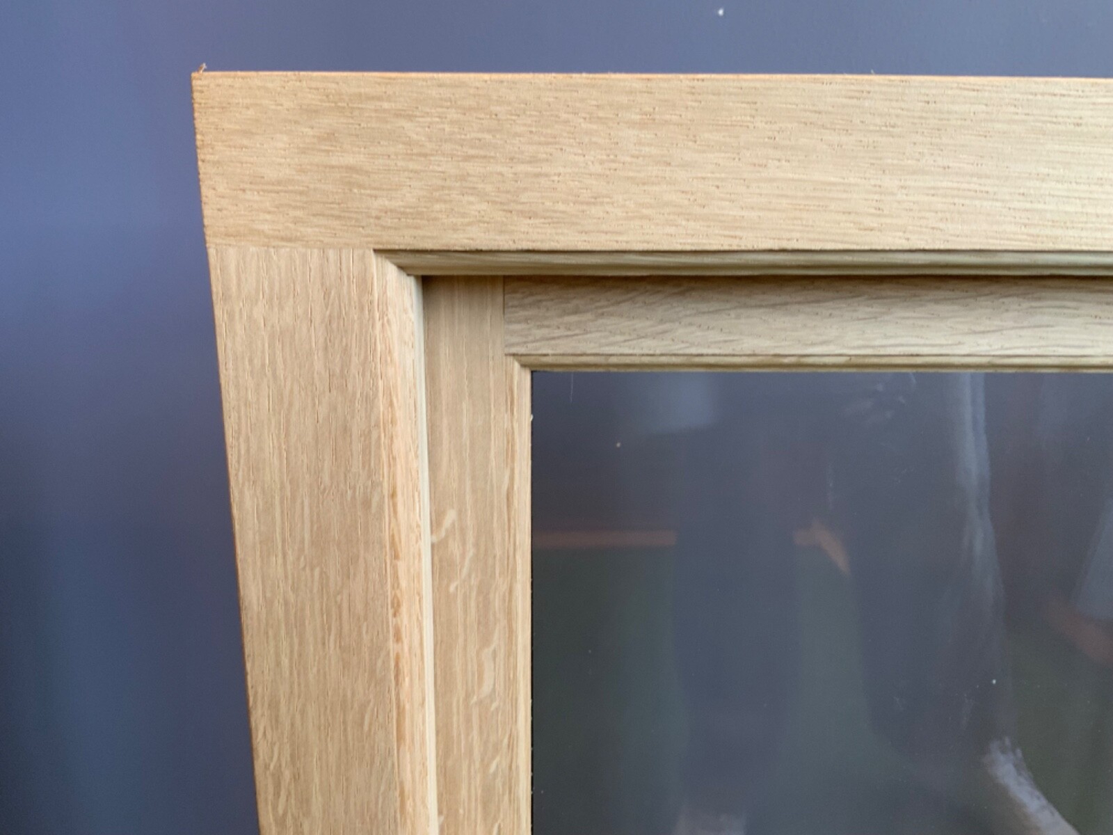 Oak Wood Hardwood Window 750mm x 750mm Flat Pack Self Assembly ...