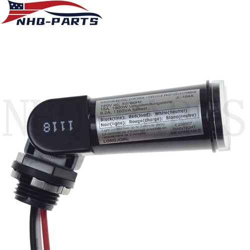 LED 120V Dusk To Dawn Outdoor Swivel Photo Cell Light Control Photocell ...